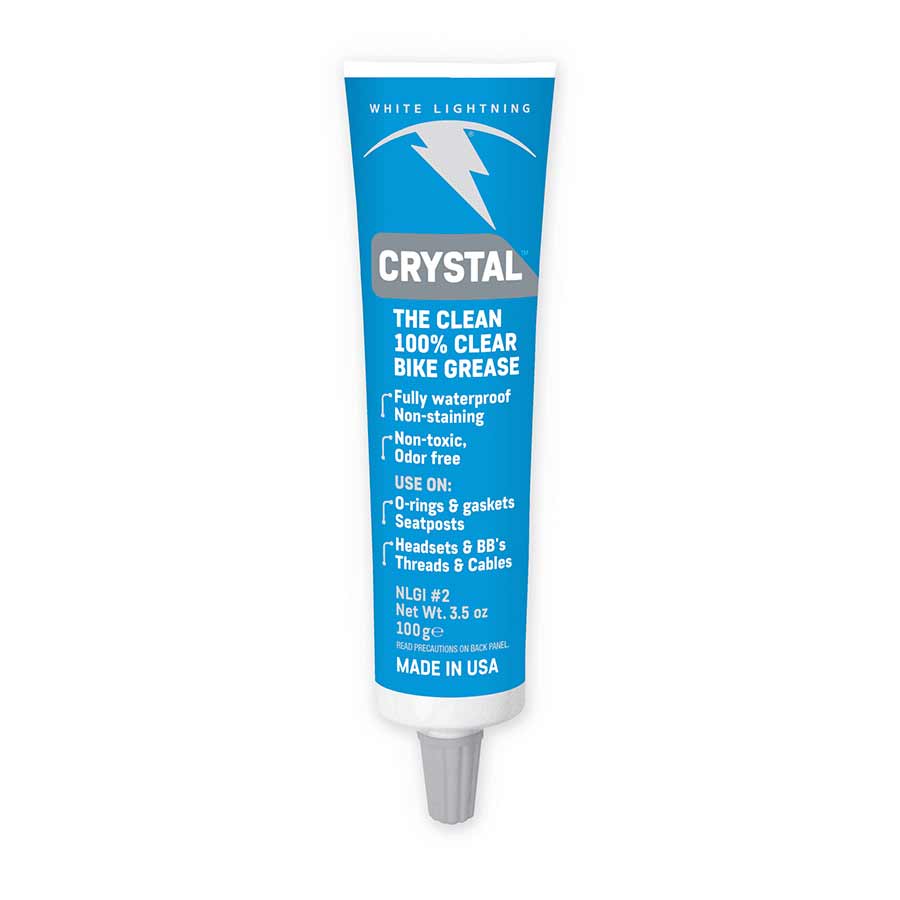 White Lightning Crystal Grease 3.5oz Tube – Dragonspine Cycling