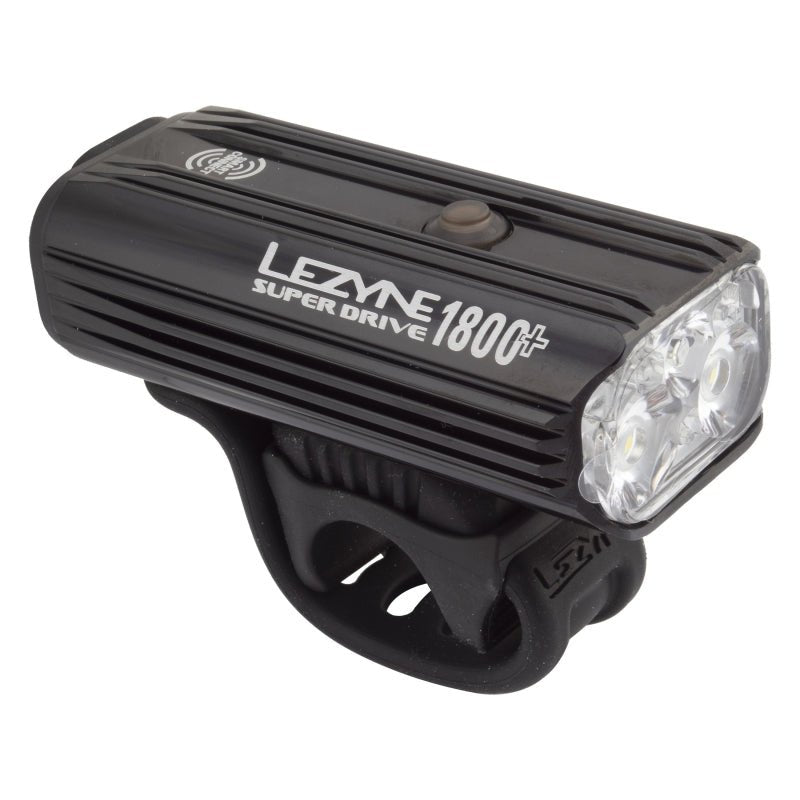 Lezyne Super Drive 1800+ Smart Headlight - Black - Dragonspine Cycling
